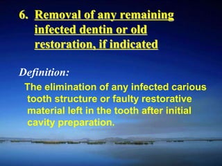 Principles of cavity preparation by Dr .rupali | PPT