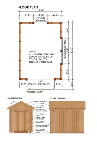 Storage shed plans | PDF