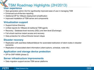 Storage strategy and tsm roadmap | PDF