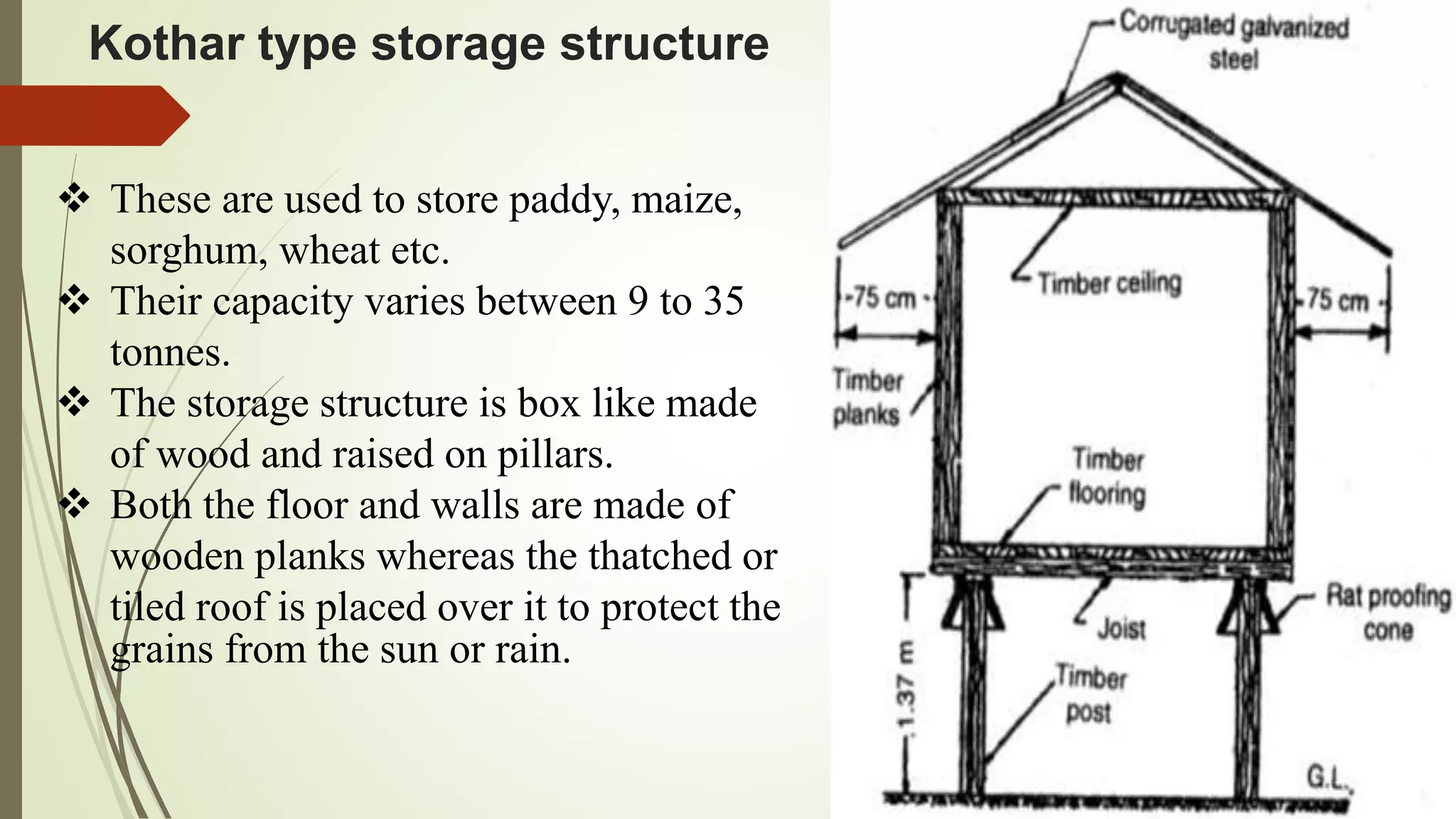 Storage structures | PPTX