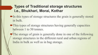 Storage structures | PPTX
