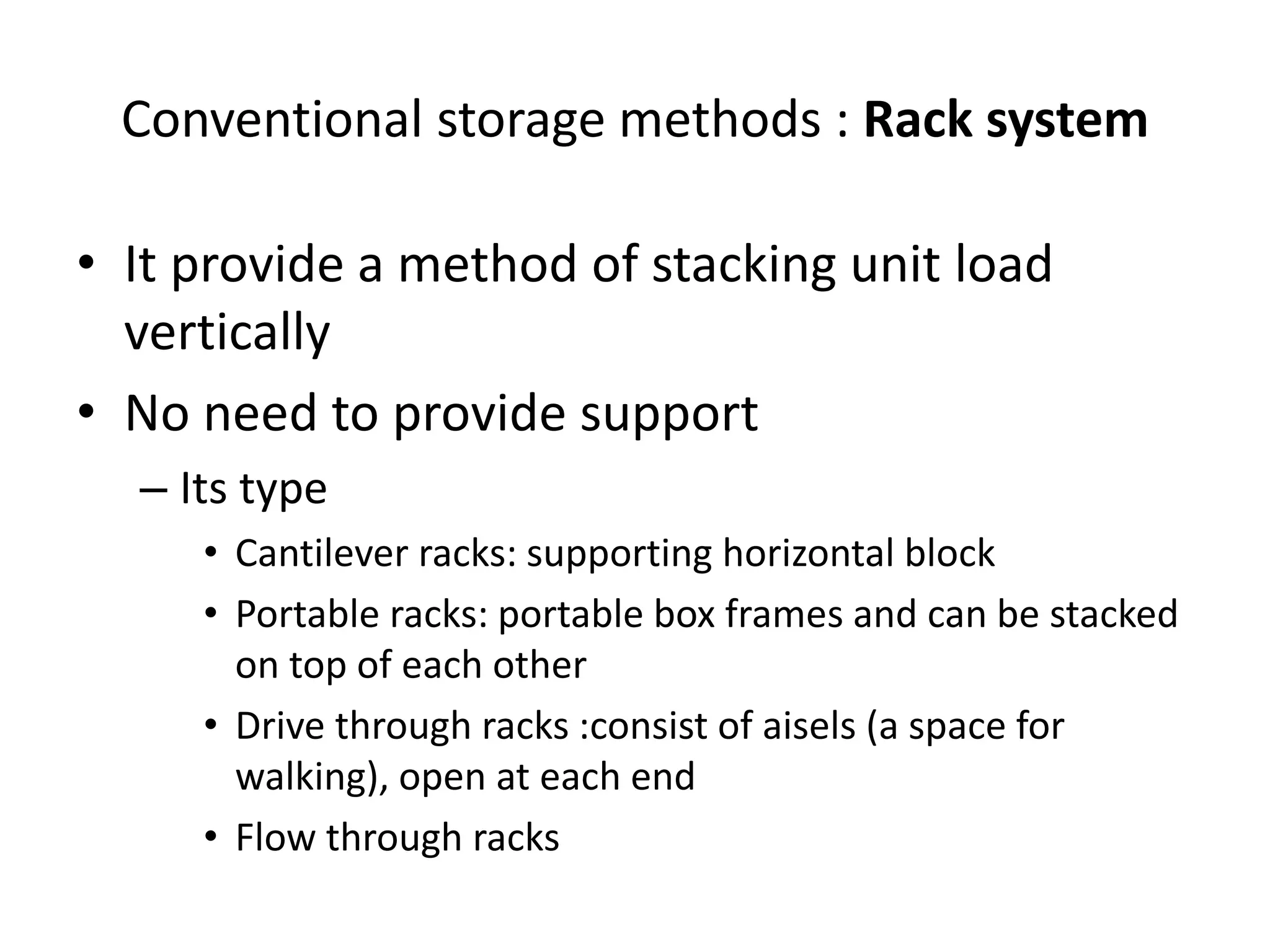 Storage system | PPTX