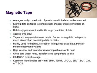 Storage System and Backup Media | PPTX