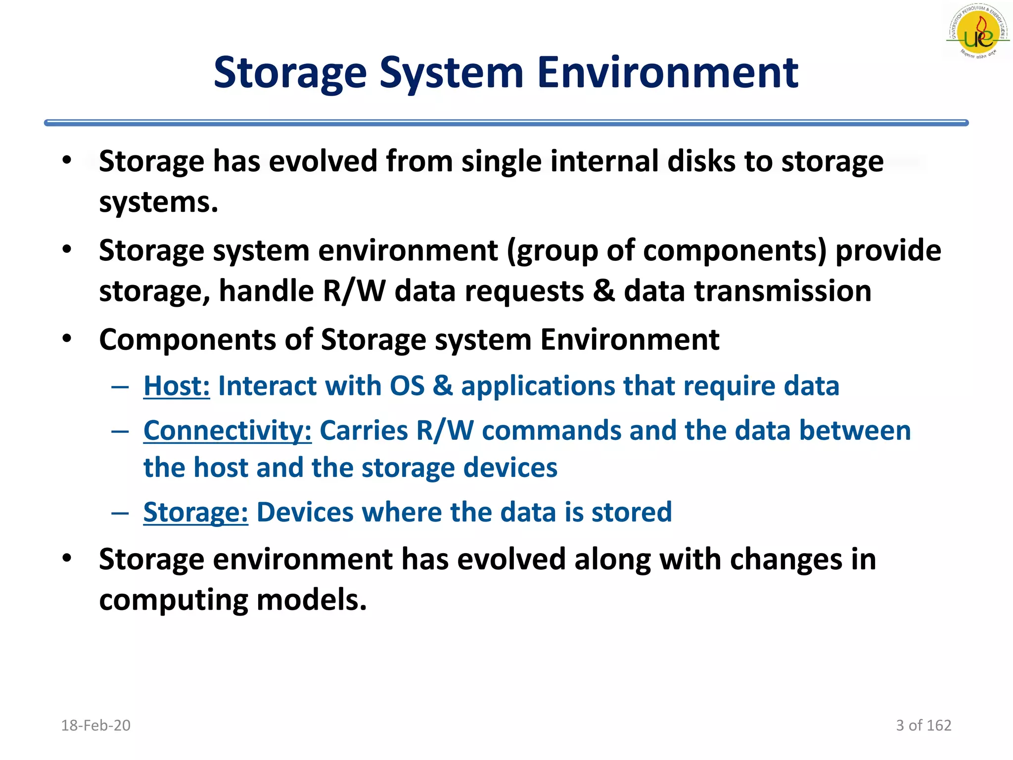 Storage system architecture | PDF