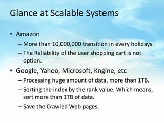 Storage Systems For Scalable systems | PDF