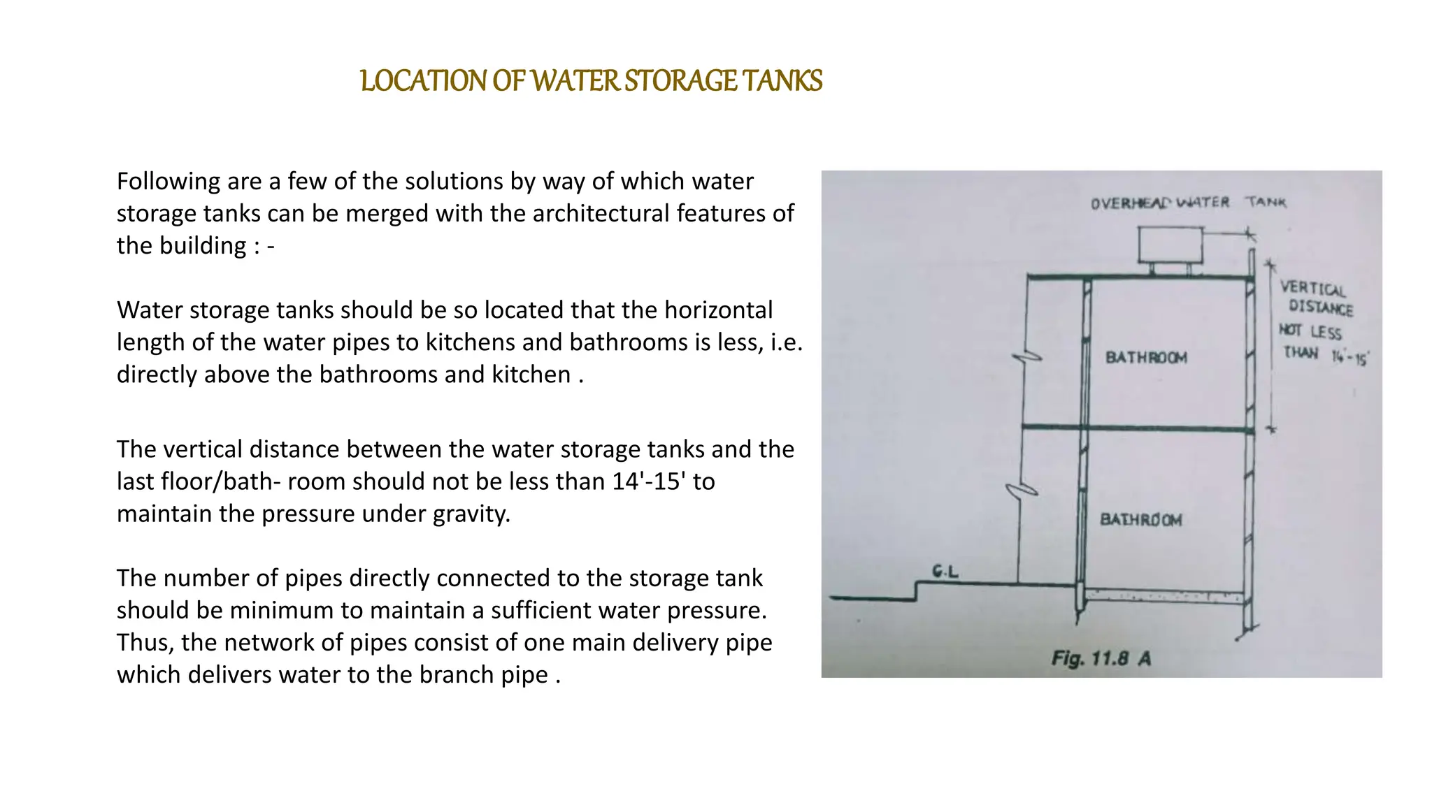 STORAGE TANKS . The different types of storage tanks along with the ...