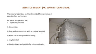 STORAGE TANKS . The different types of storage tanks along with the ...