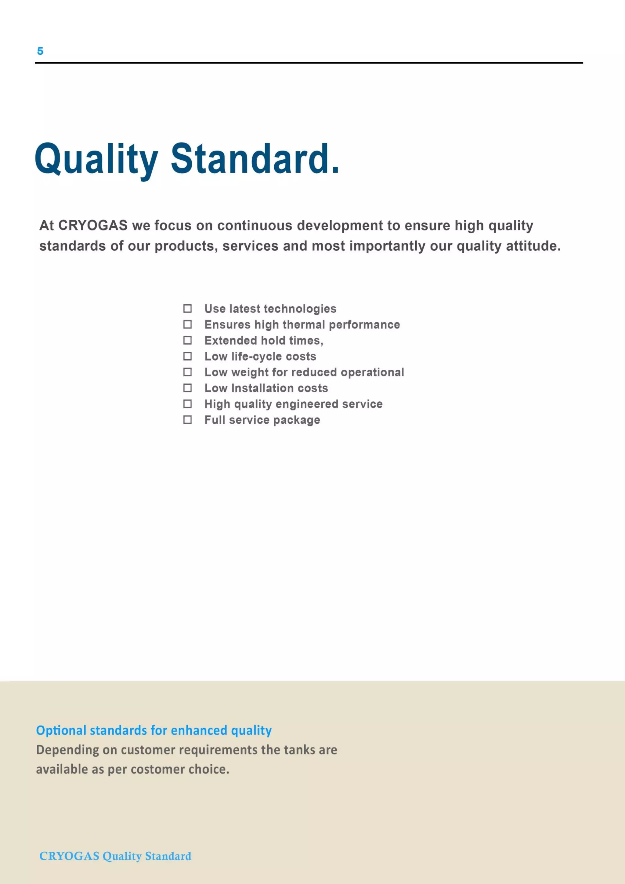 Cryogenic Storage Cold Converter Tanks for LIN, LOX, LAR, LCO2 & LNG | PDF