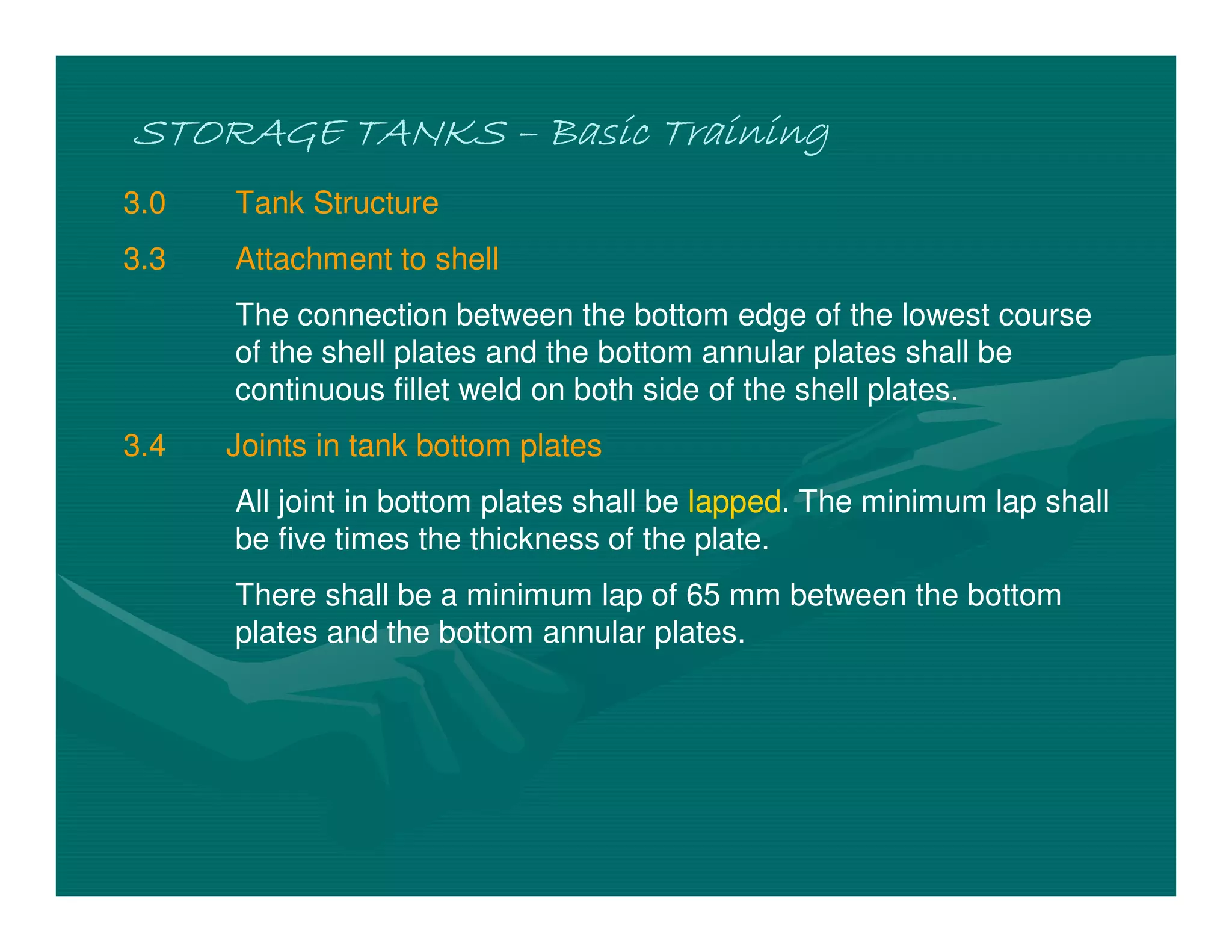 Storage tanks basic training (rev 2) | PDF