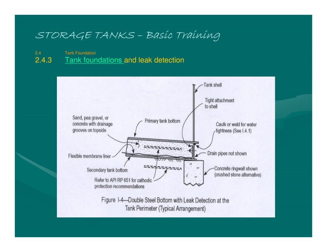 Storage tanks basic training (rev 2) | PDF