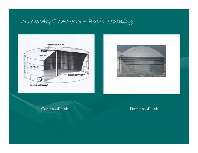 Storage tanks basic training (rev 2) | PDF