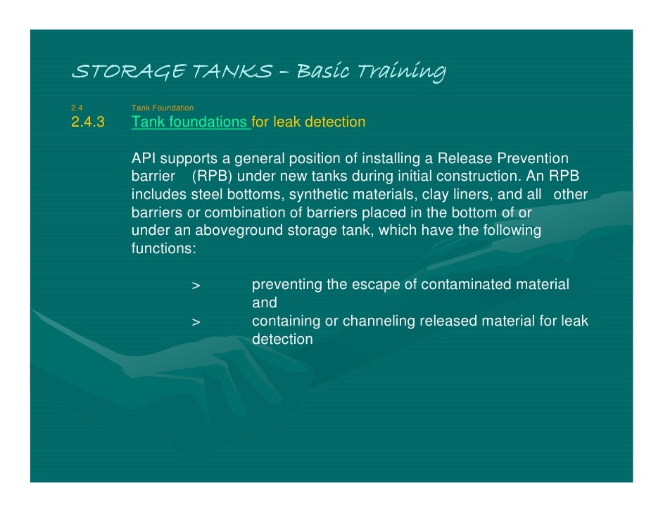Storage tanks basic training (rev 2)