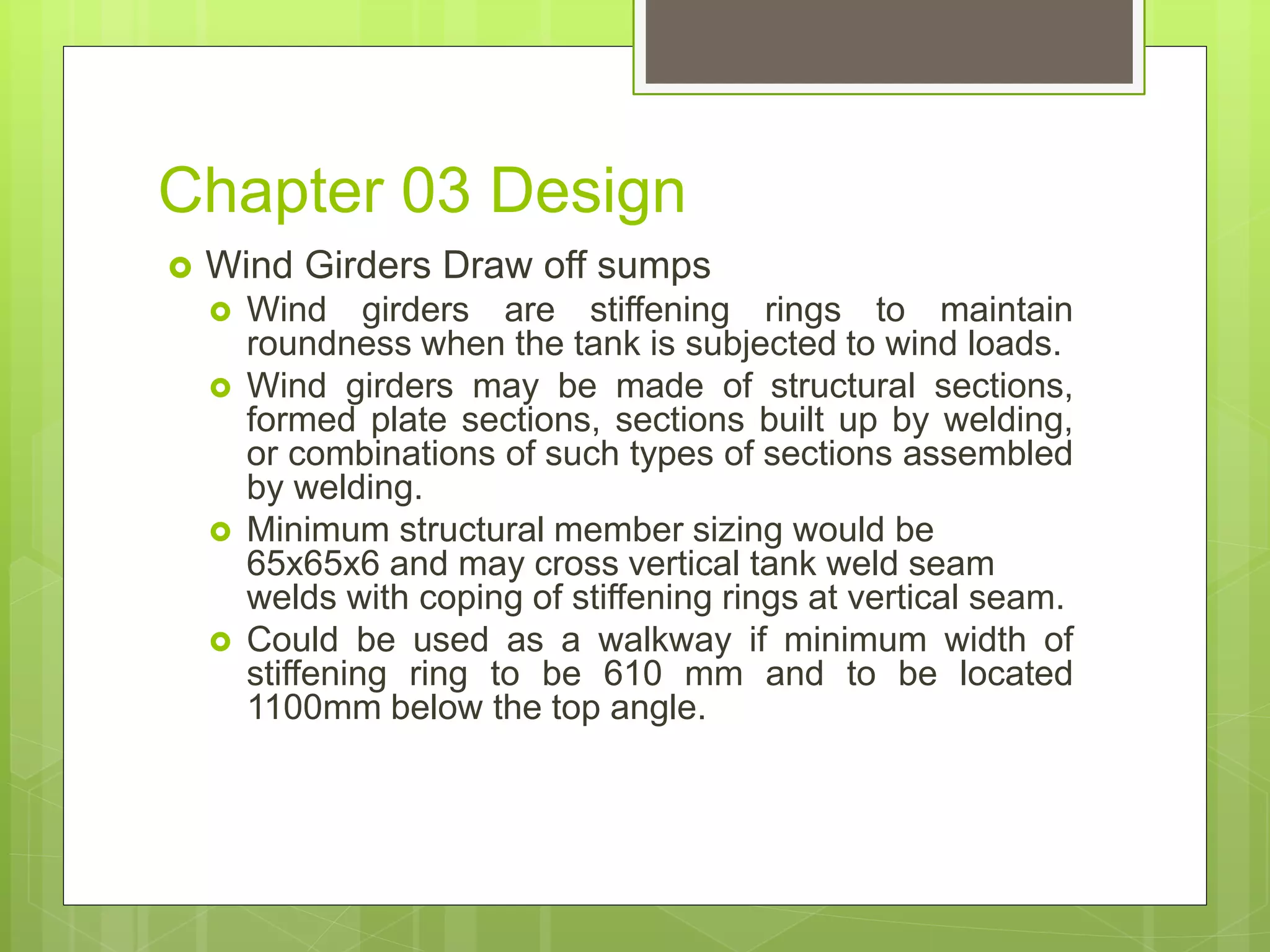 Storage vessel design | PPTX