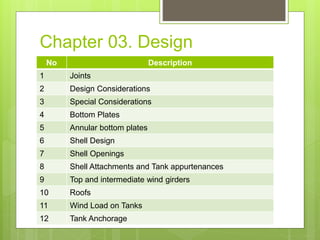 Storage vessel design | PPTX