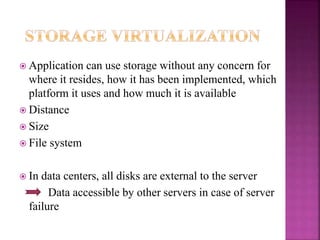 Storage virtualization | PPTX