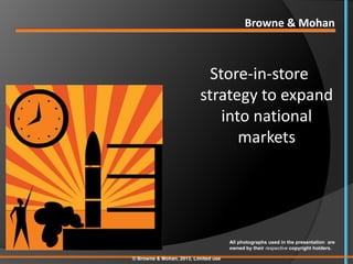 Store in-store models for retail expansion of local brands | PPT