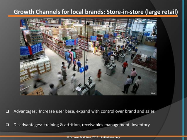 Store in-store models for retail expansion of local brands | PPT