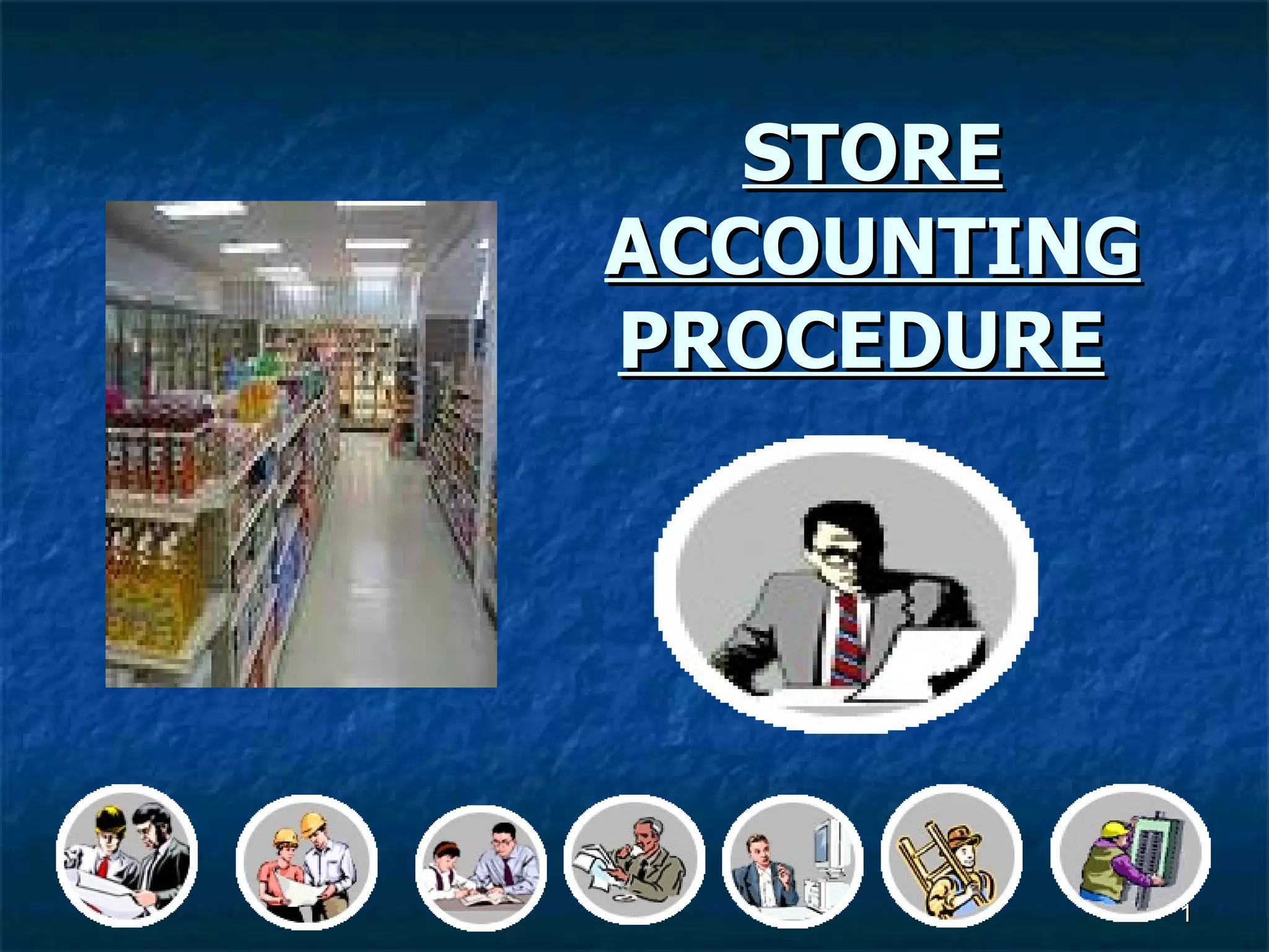 Store Accounting | PPT
