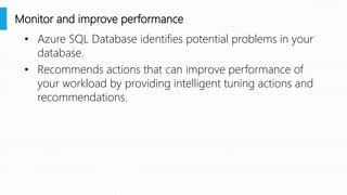 Store Data in Azure SQL Database | PPT