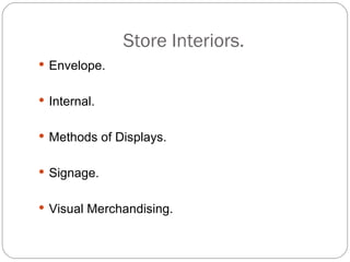 Store design | PPT
