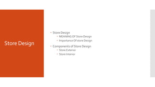 Store design | PPTX