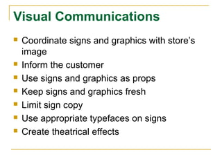 Store design layout_visual_merchandising | PPT