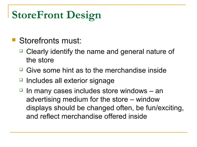 Store design layout_visual_merchandising | PPT | Retail Industry ...
