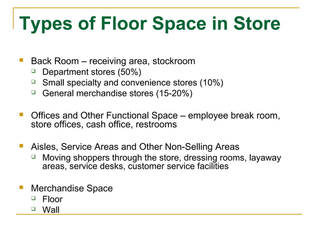 Store design layout_visual_merchandising | PPT | Retail Industry ...