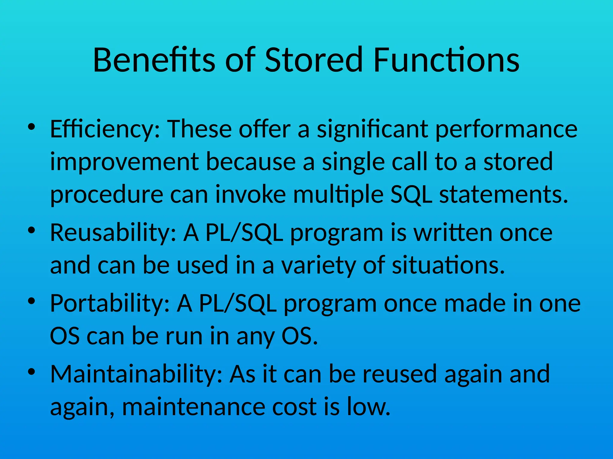 STORED FUNCTION IN PLStructuredQueryL.pptx