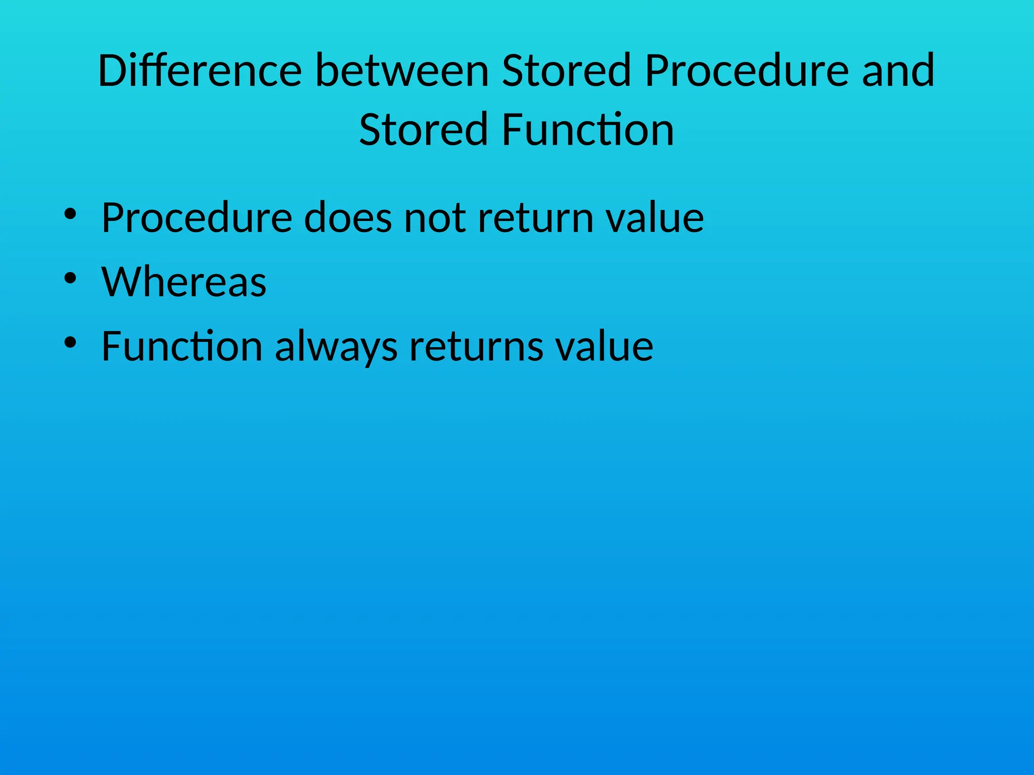 STORED FUNCTION IN PLStructuredQueryL.pptx