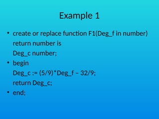 STORED FUNCTION IN PLStructuredQueryL.pptx