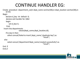 Stored procedure | PPTX