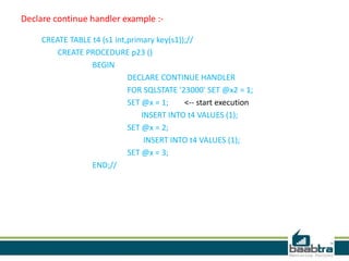 Stored procedure | PPTX
