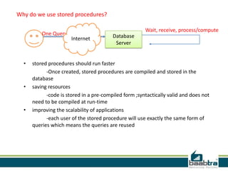 Stored procedure | PPTX