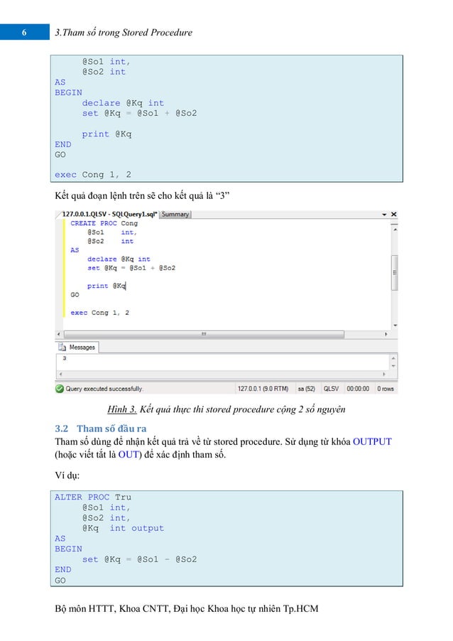 Stored procedure | PDF