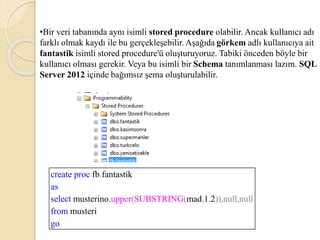 Stored procedure | PPT