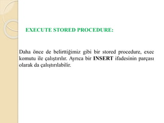 Stored procedure | PPT