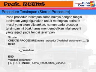 Stored procedure | PPT