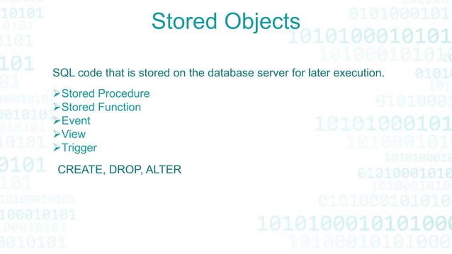 Stored Procedures | PPT
