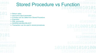 Stored Procedures | PPT