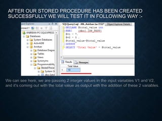 Stored procedure in mule | PPT