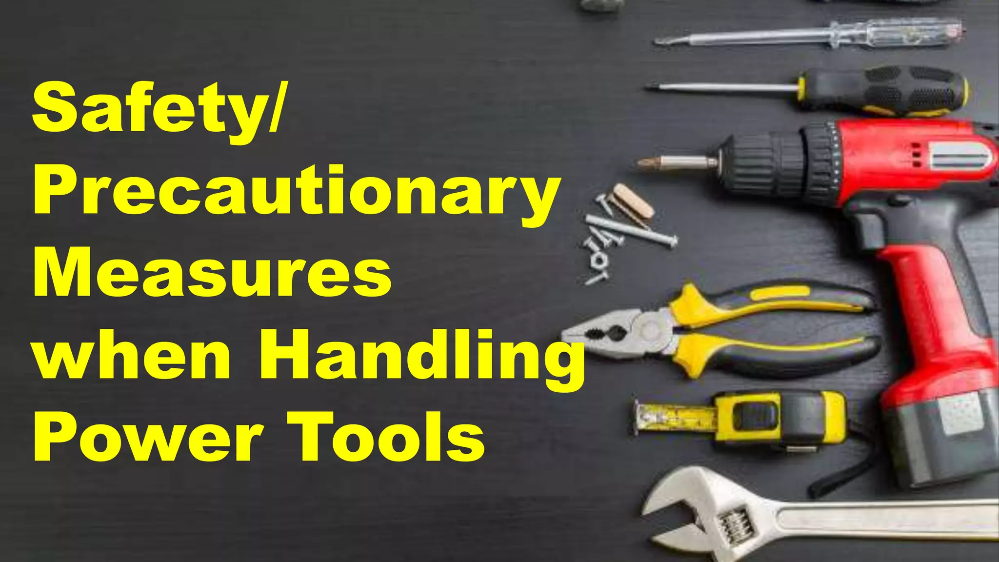 Store electrical power and hydraulic tools | PPTX