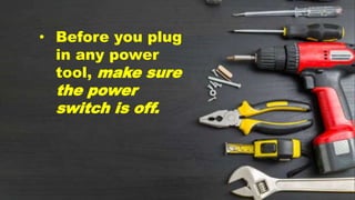 Store electrical power and hydraulic tools | PPTX