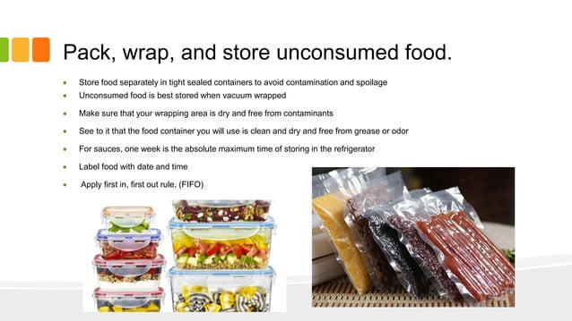 STORE EXCESS FOOD & INGREDIENTS.pptx