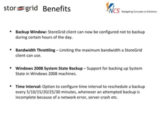 Storegrid 2.5.1 Biz Edition | PPT | Data Storage and Warehousing ...