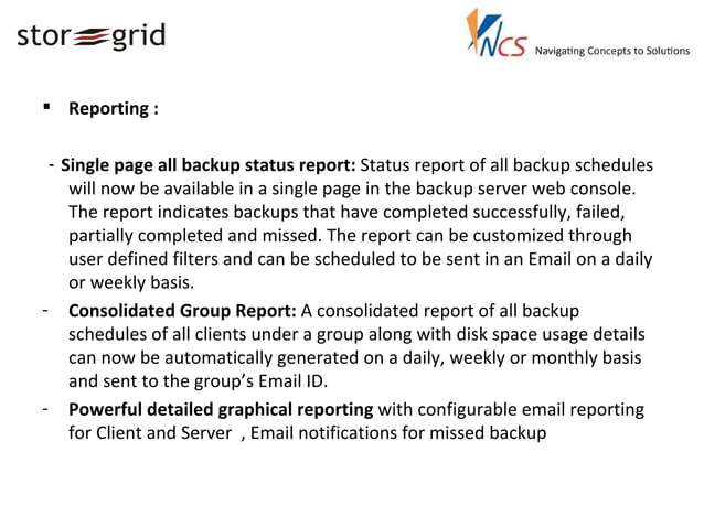 Storegrid 2.5.1 Biz Edition | PPT | Data Storage and Warehousing ...