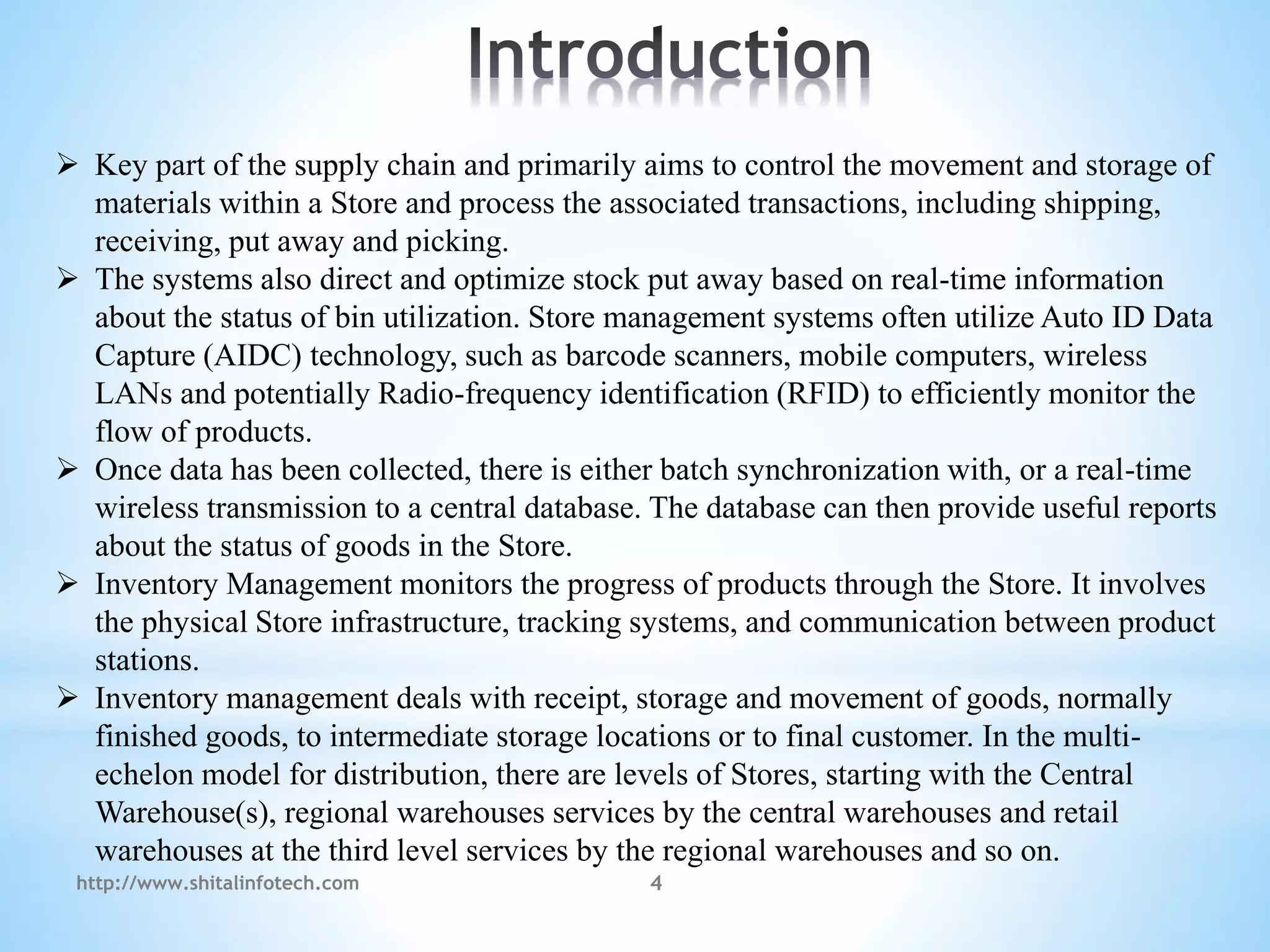 Store inventory system using barcode | PPTX