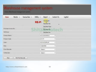 Store inventory system using barcode | PPTX