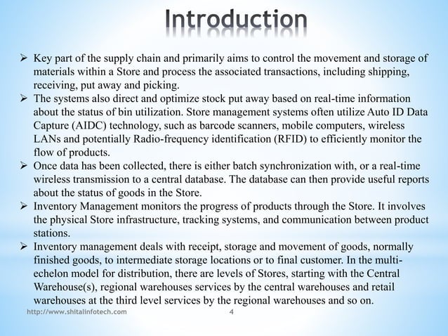 Store inventory system using barcode | PPTX