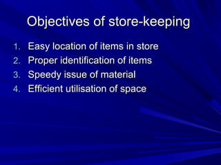 Store keeping | PPT